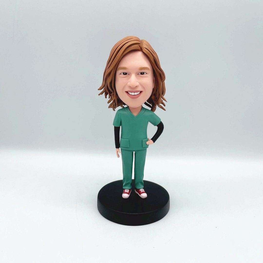 Custom Doctor Bobbleheads, Handmade Medical Workers Bobblehead ...
