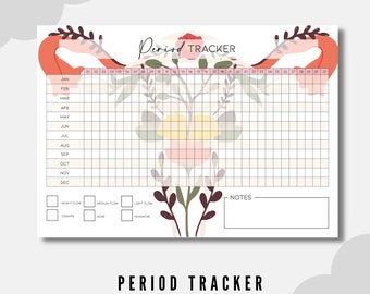 Fertility Tracker Chart Planner Printable Download - Etsy