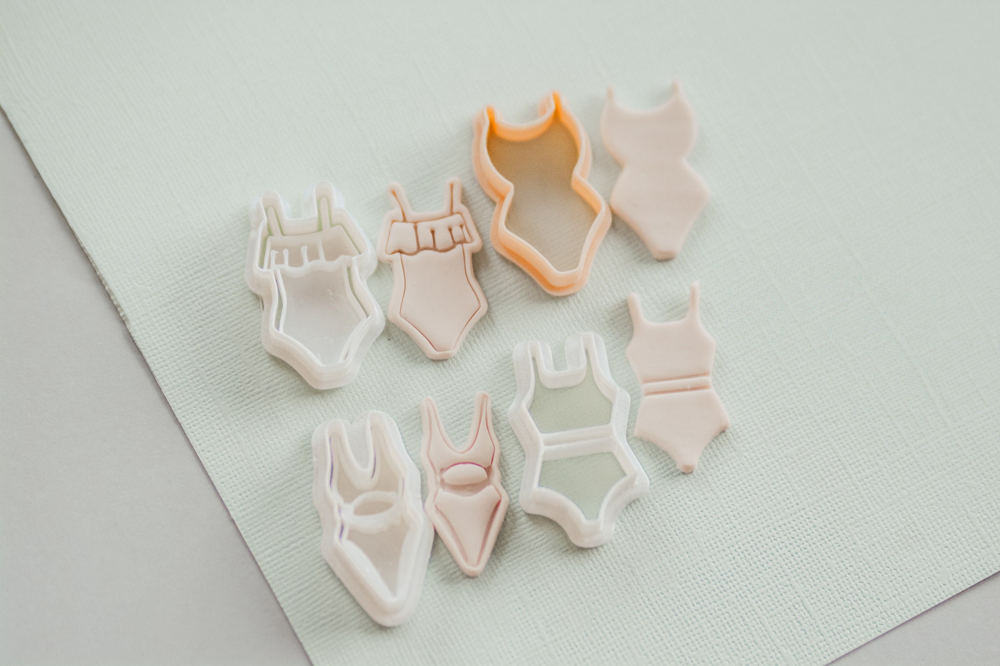 One Piece Swimsuit Stamp Cutter Polymer Clay Cutter Bathing - Etsy