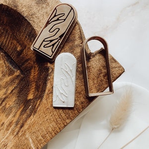 Two Hands Stamp Embosser, Polymer Clay Stamp, Clay Stamp, Clay Cutter ...