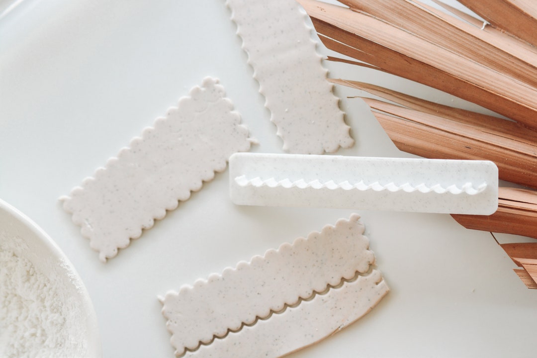 Scalloped Edger Cutter, Scallop Cutter, Polymer Clay Cutter, Cookie ...