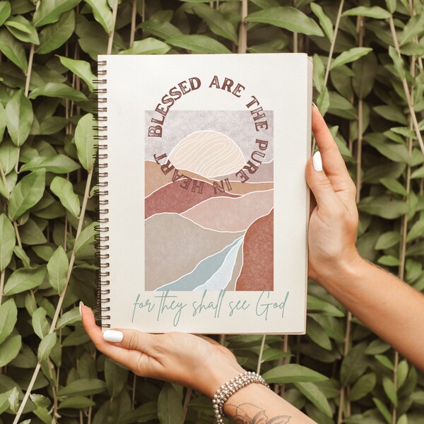 Christian Notebook - Etsy