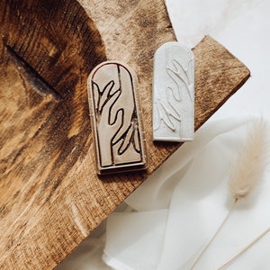 Two Hands Stamp Embosser, Polymer Clay Stamp, Clay Stamp, Clay Cutter ...