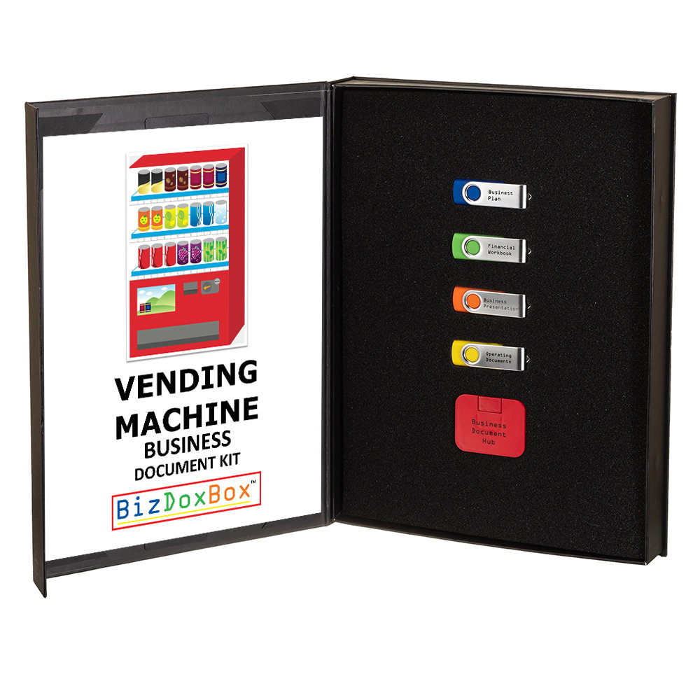 Vending Machine Business Plan and Operating Document Kit - Etsy