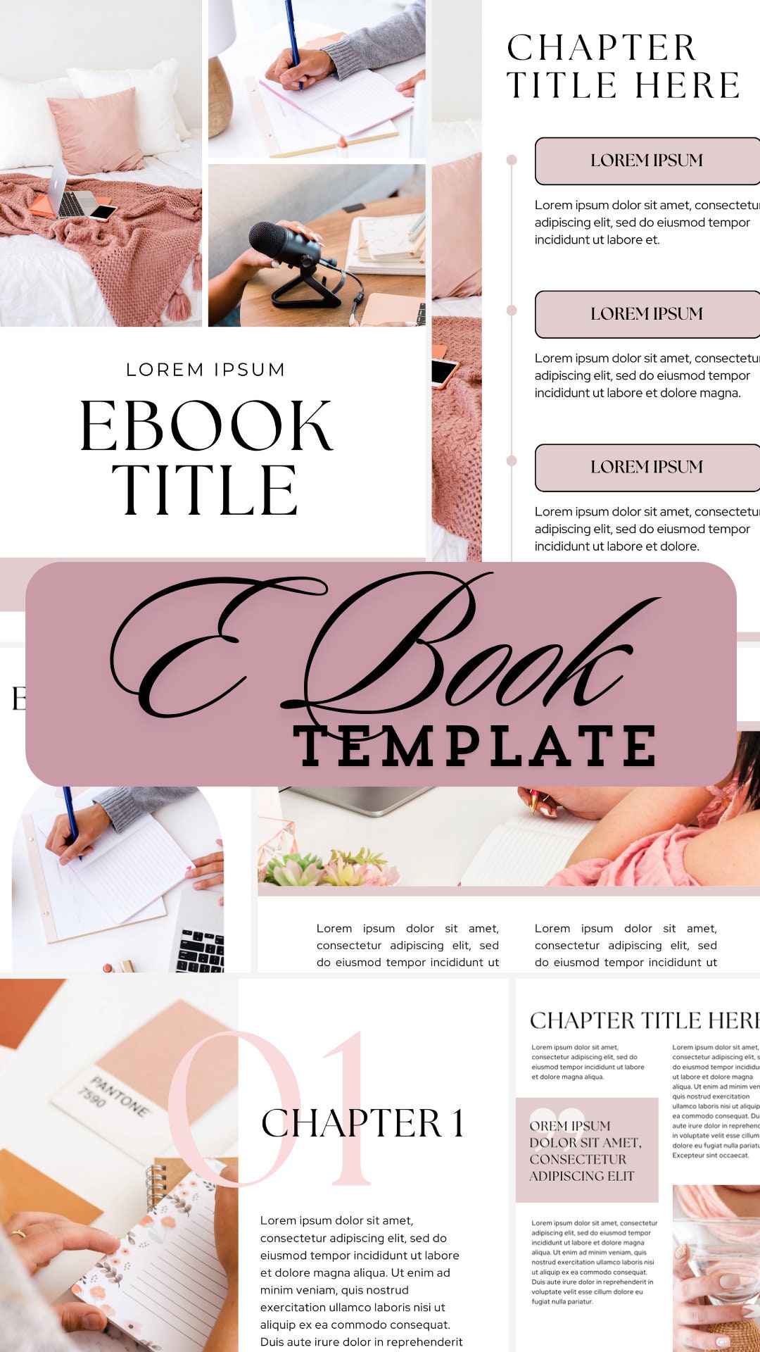 Editable E-book Template - Etsy