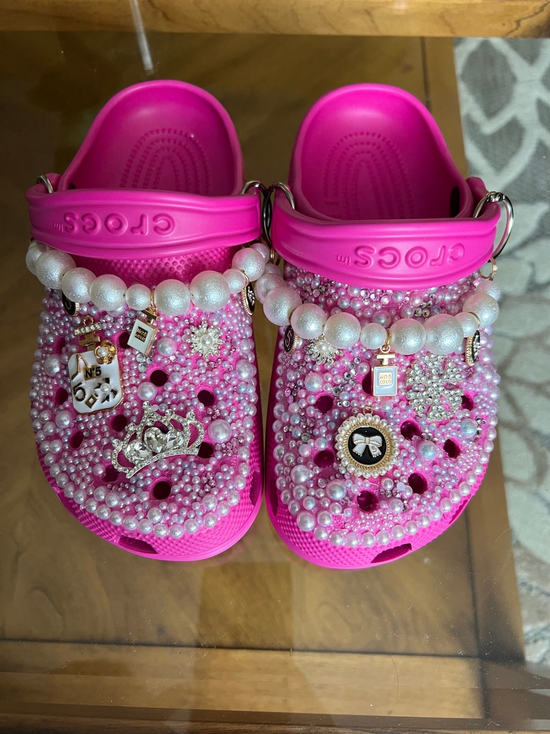 CUSTOM CROCS Custom Croc Charms Bling Design - Etsy