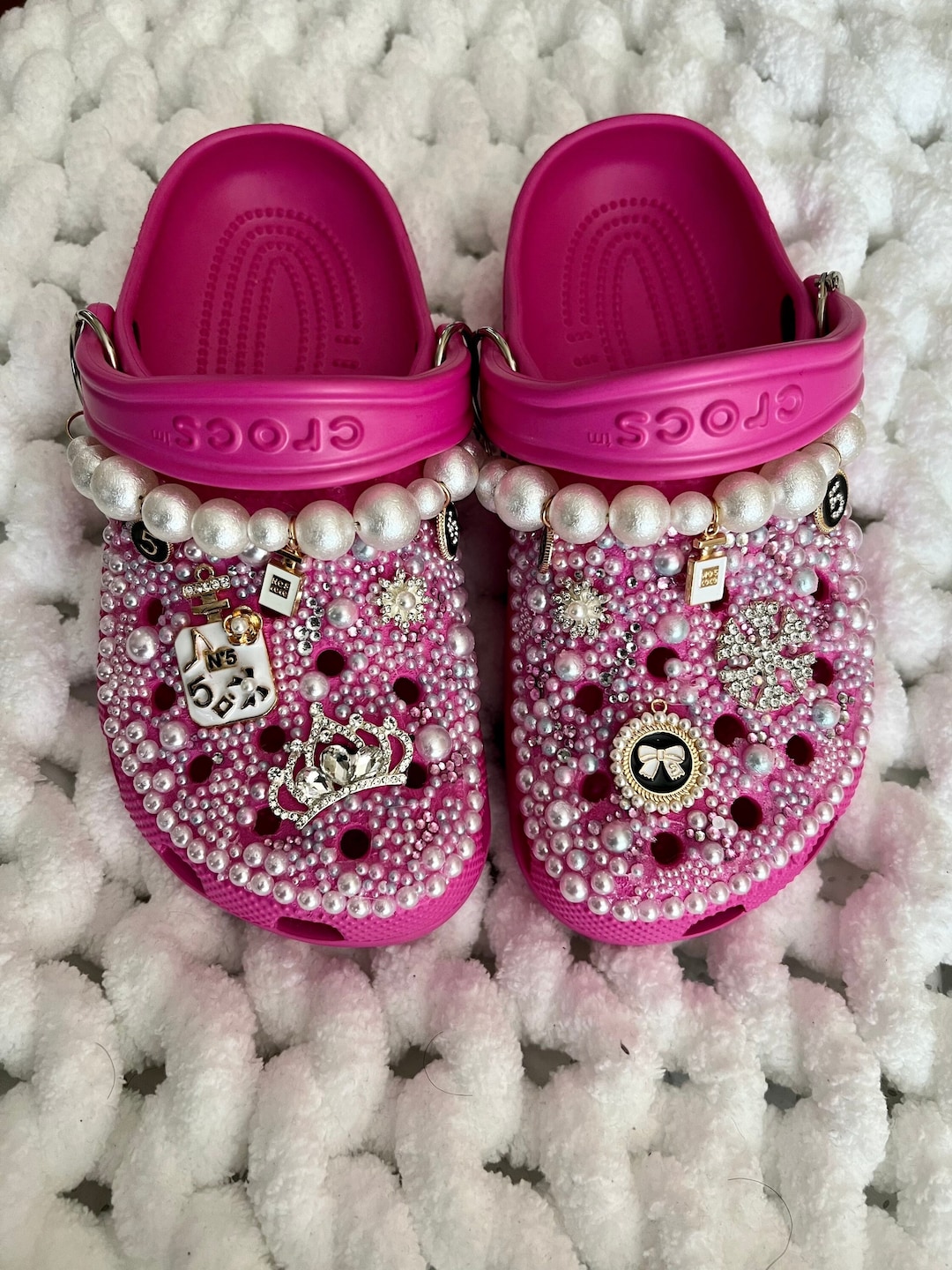 CUSTOM CROCS | Custom Croc Charms, Bling Design - Etsy