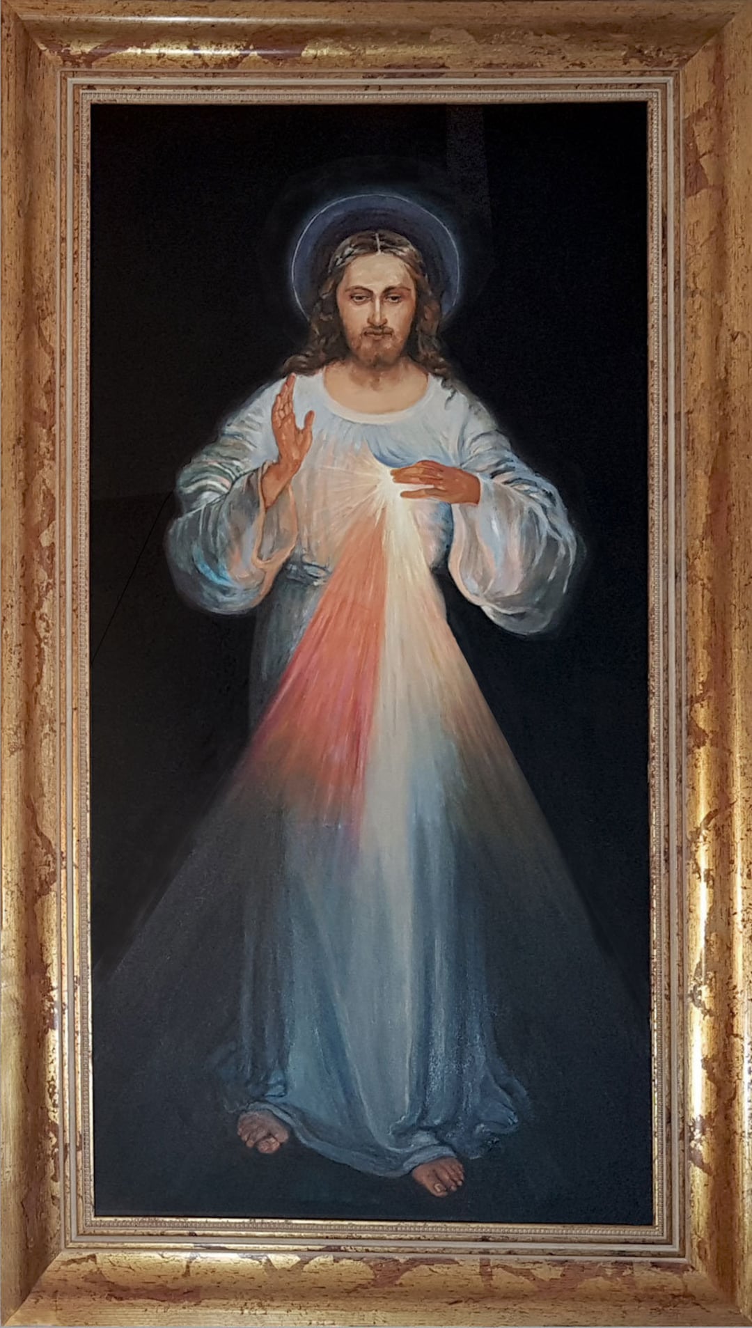 Painting of Merciful JESUS According to the Painting by Eugeniusz ...