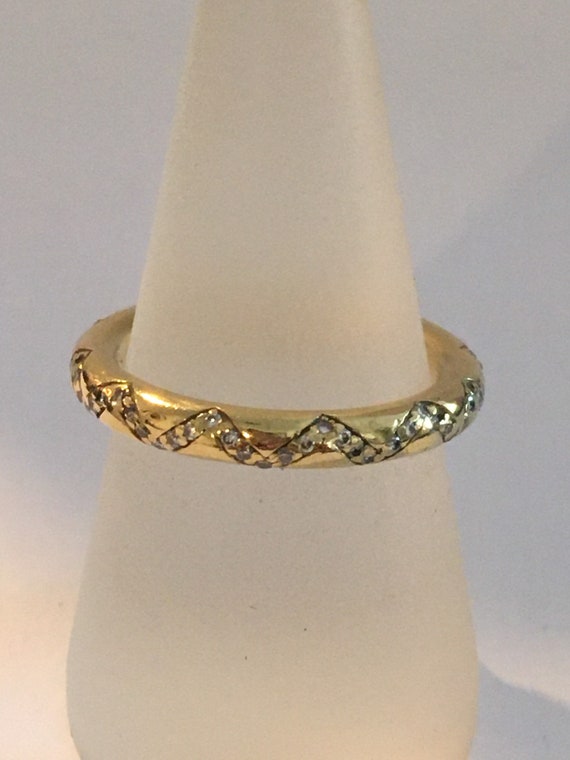 Rare Michael Sugarman 18k YELLOW Gold Abstract Slide … - Gem