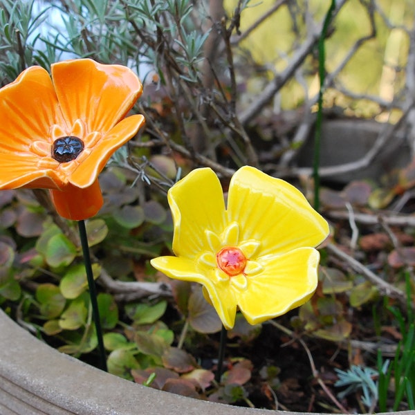 Ceramic Poppy - Etsy
