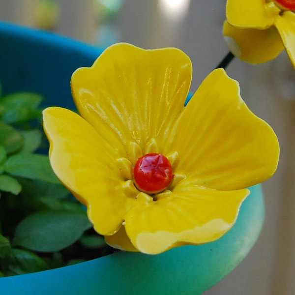Ceramic Poppy - Etsy