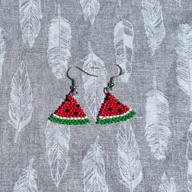 Watermelon Beads - Etsy
