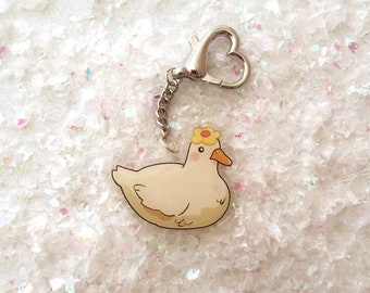 Acrylic Duck Keychain - Etsy