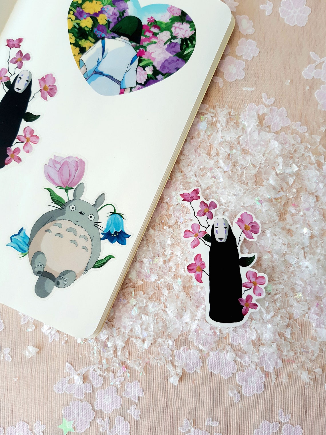Studio ghibli transparent Stickers | Etsy