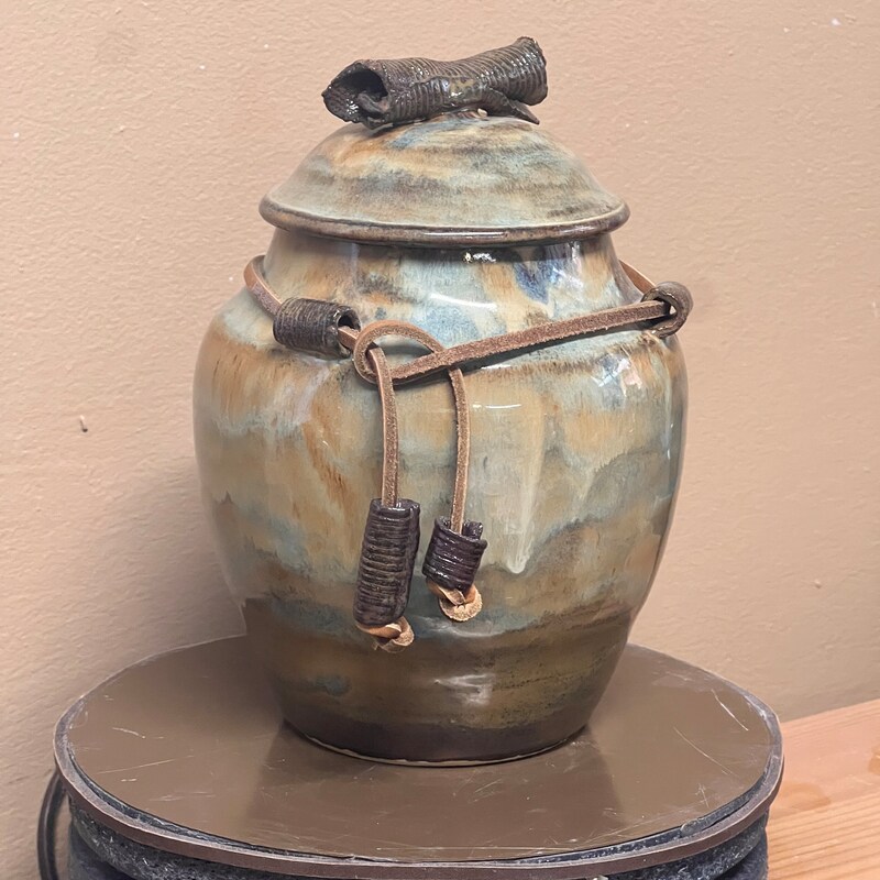 Pottery Urn - Etsy