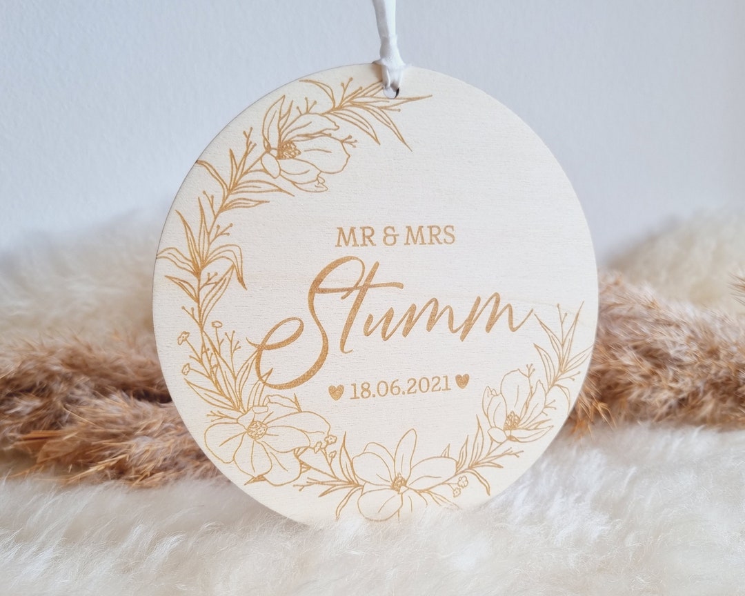 Individual Door Signs Made of Poplar Wood: Unique Decoration - Etsy