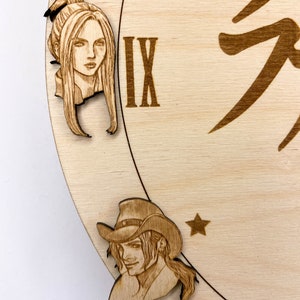FF8 Clock Squall Rinoa Edea Seifer & More Final Fantasy - Etsy