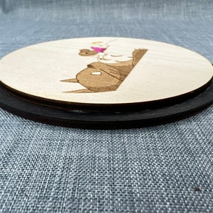 Studio Ghibli Coasters Set of Four Nausicaa, Kiki, Totoro, Arrietty and ...
