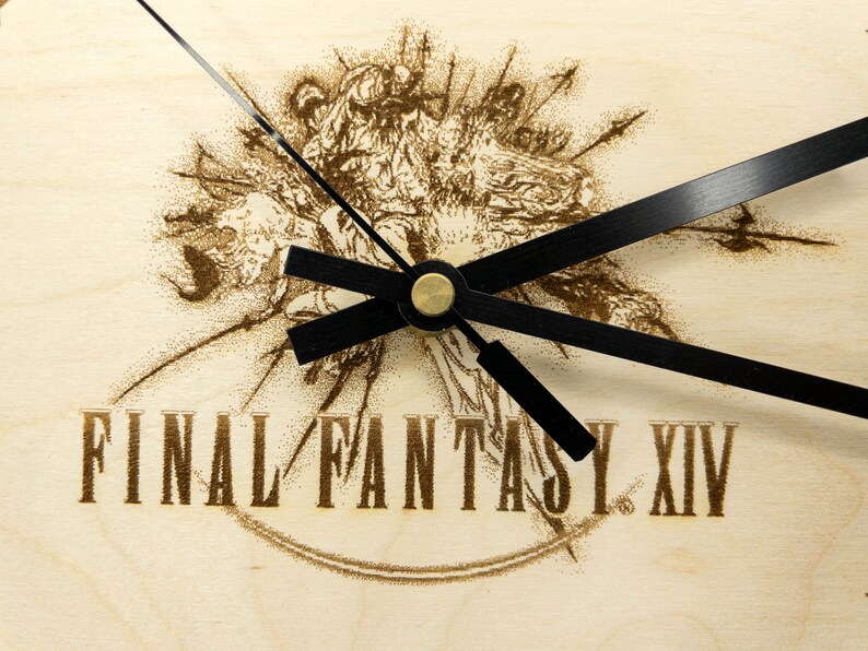FFXIV Moogle Clock Mail Delivery Moogle FF14 Wall Art - Etsy