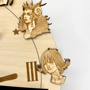 FF8 Clock Squall Rinoa Edea Seifer & More Final Fantasy - Etsy