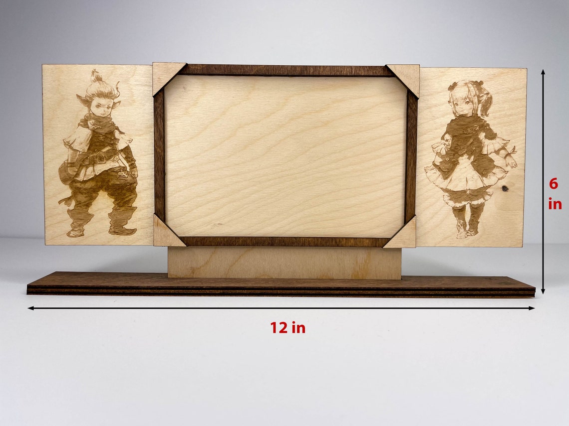 FFXIV Lalafell Picture Frame FF14 Decor or Gift for Final | Etsy Australia