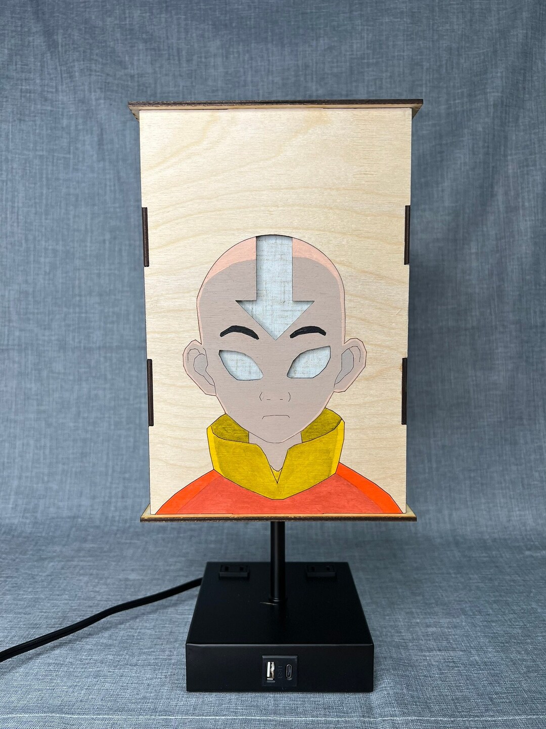 Avatar Aang LED Table Lamp Airbender Regular or - Etsy
