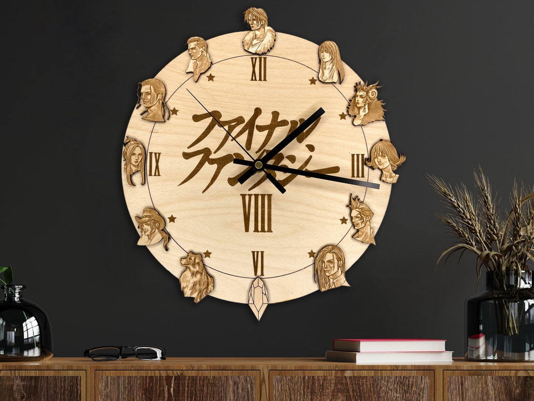 FF8 Clock Squall Rinoa Edea Seifer & More Final Fantasy - Etsy