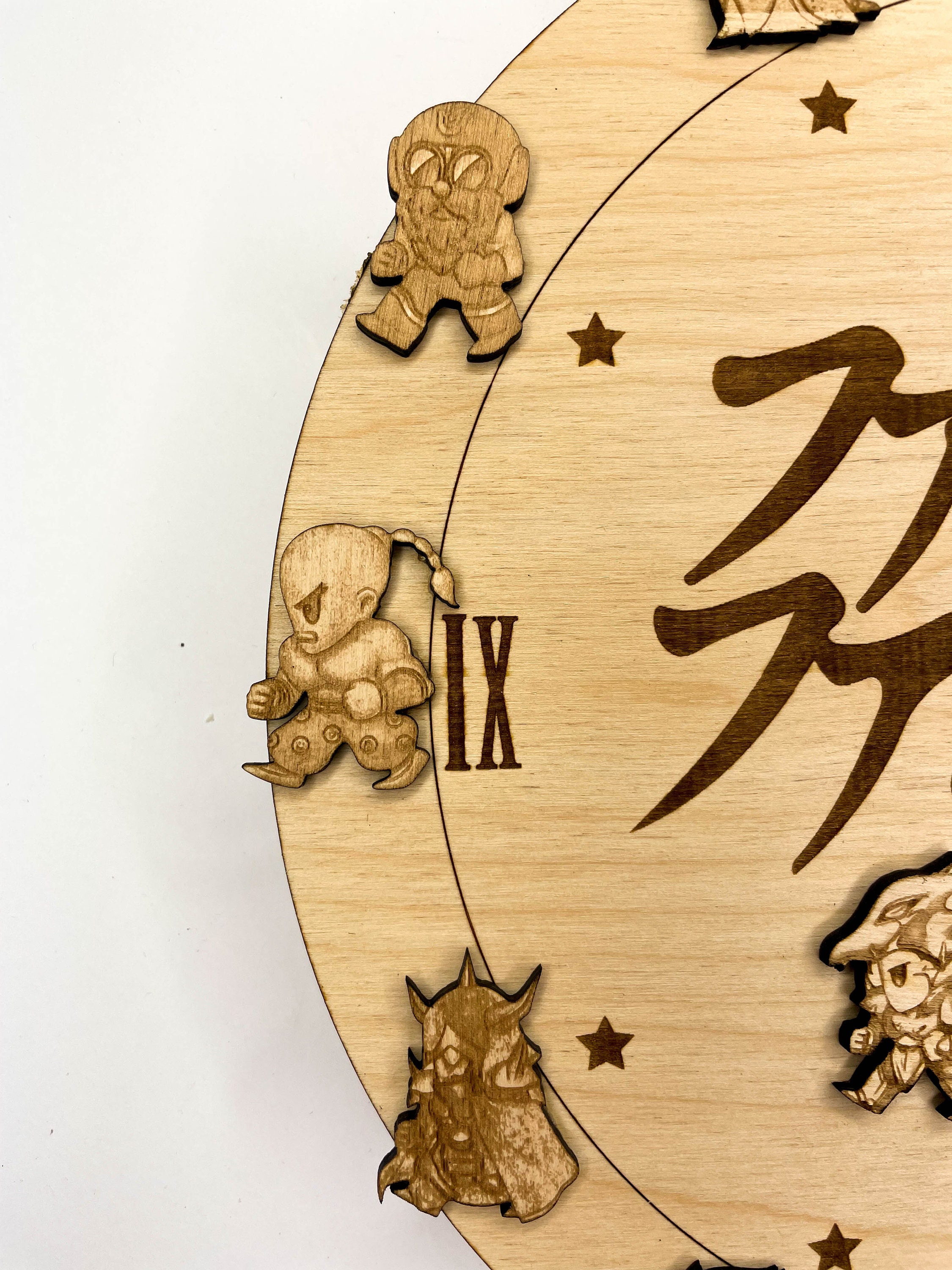 FF4 Clock Cecil Kain Rosa & More Final Fantasy IV Gamer | Etsy