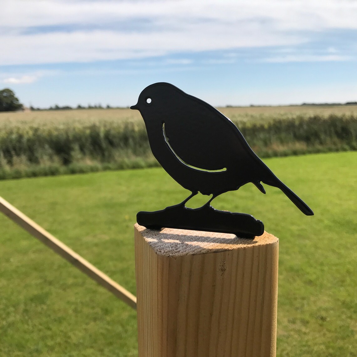 3 Classic British Garden Birds. Fence Topper Set. Life Sized - Etsy UK