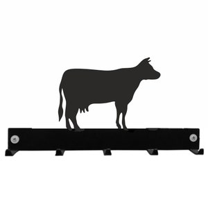 Home & Living Storage & Organization Hooks & Fixtures Cow Silhouette ...