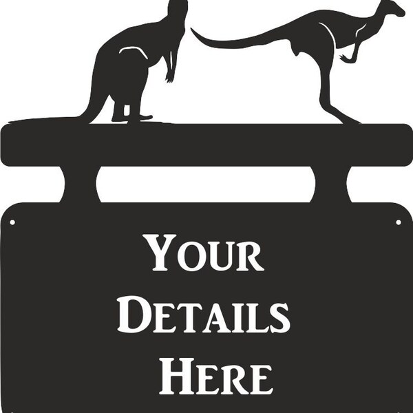 Hanging Metal Sign - Etsy