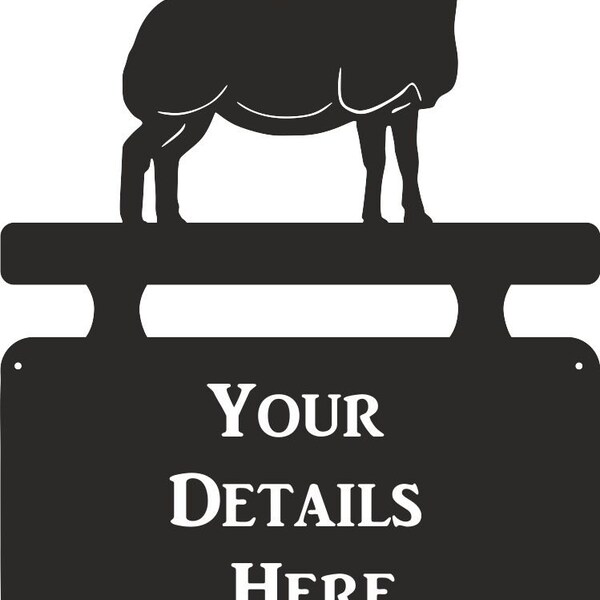 Metal Sign Black Sheep - Etsy