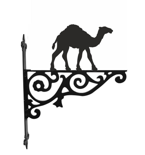 Camel Ornamental Hanging Bracket Contemporary Hanging Basket - Etsy