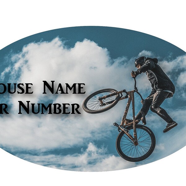 Mountain Bike Number Plate - Etsy