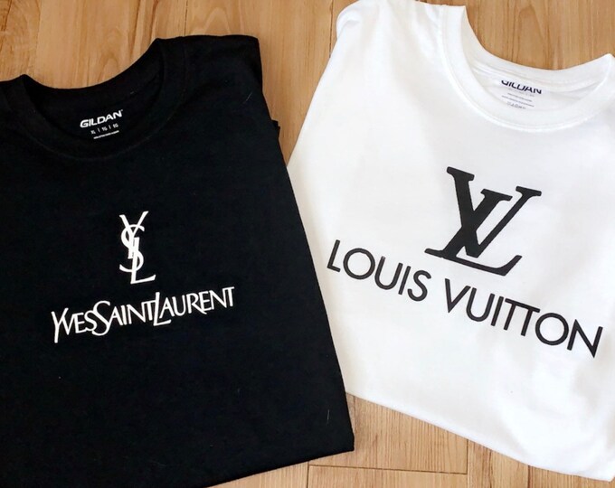 Designer Inspired Custom Tees - Etsy