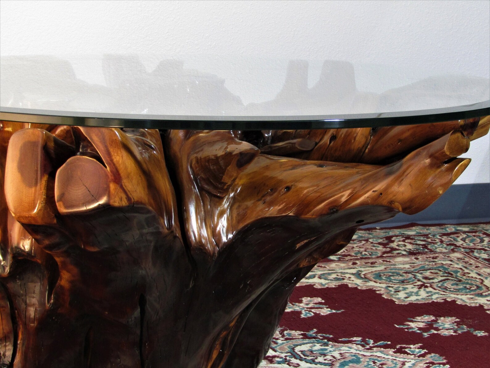 Cedar Root Ball Table/rustic Wood Furniture/stump Table/root - Etsy Cedar Root Ball Table/rustic Wood Furniture/stump Table/root - Etsy
