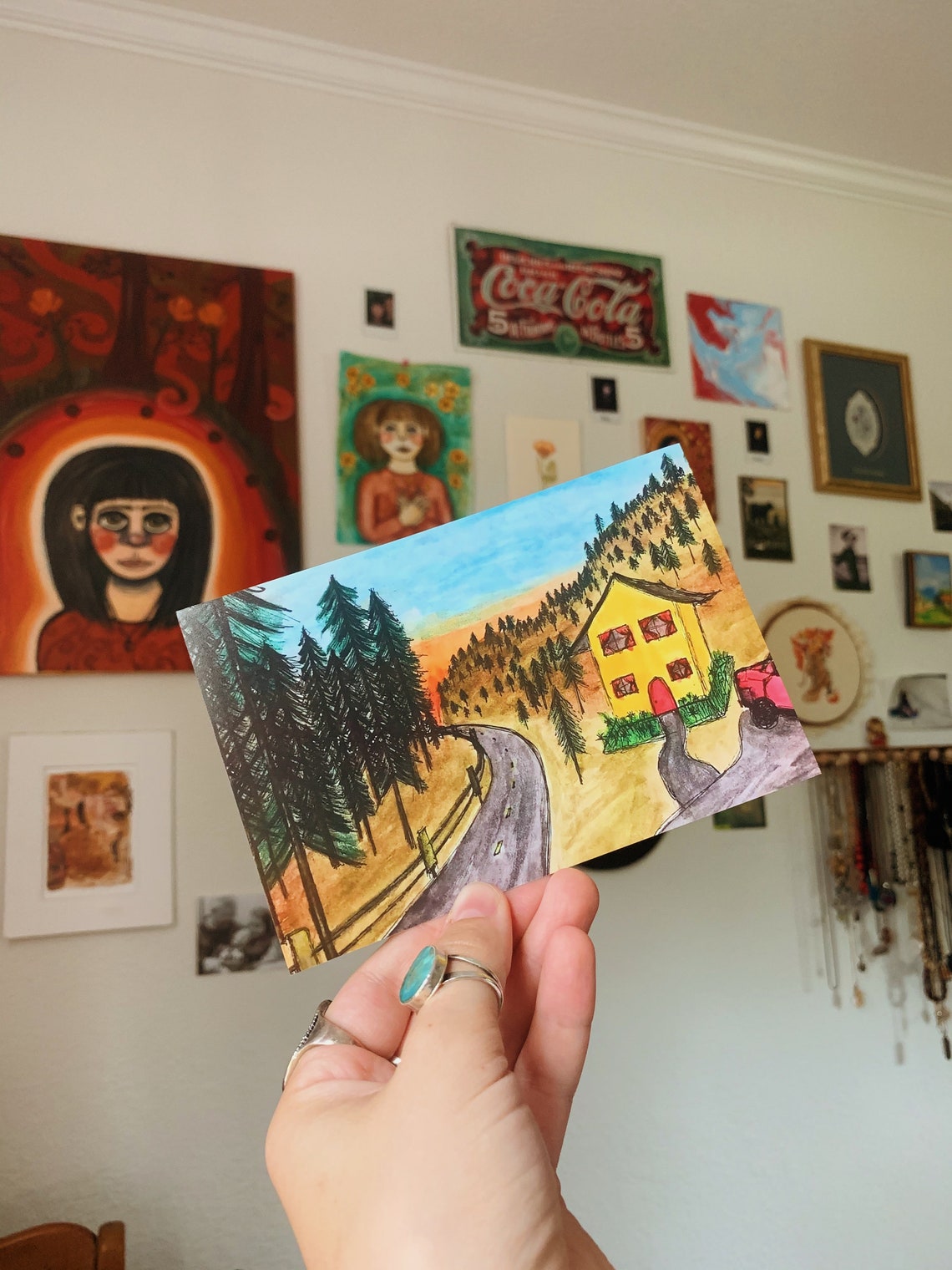 The Road Home— Watercolor Illustration Print; Matte, Photo - Etsy