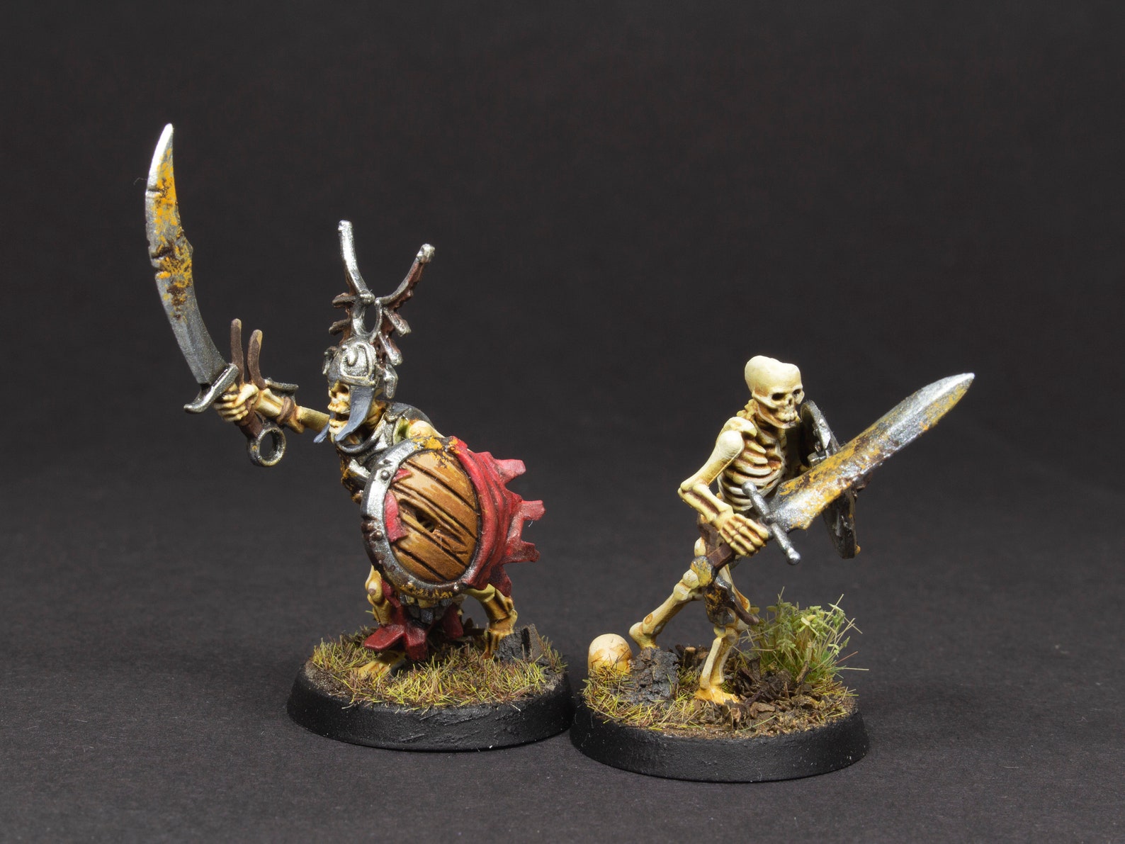 Skeletons Painted Miniatures for Tabletop | Etsy