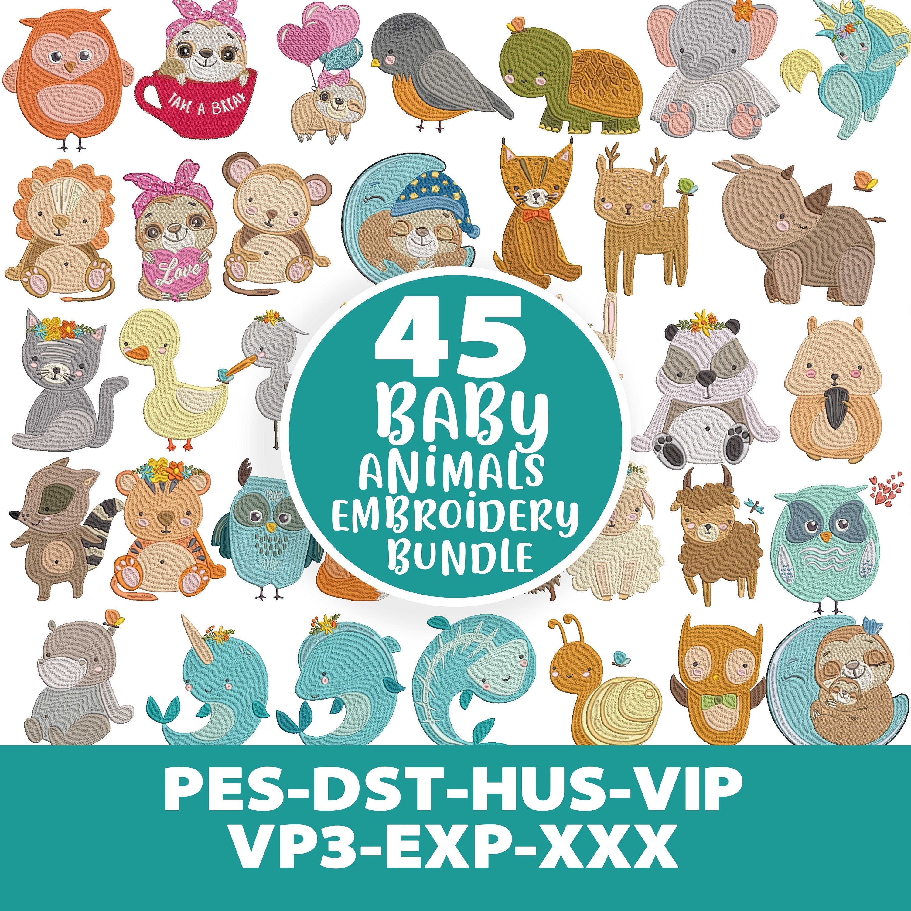 Animal Embroidery Machines Embroidery Designs