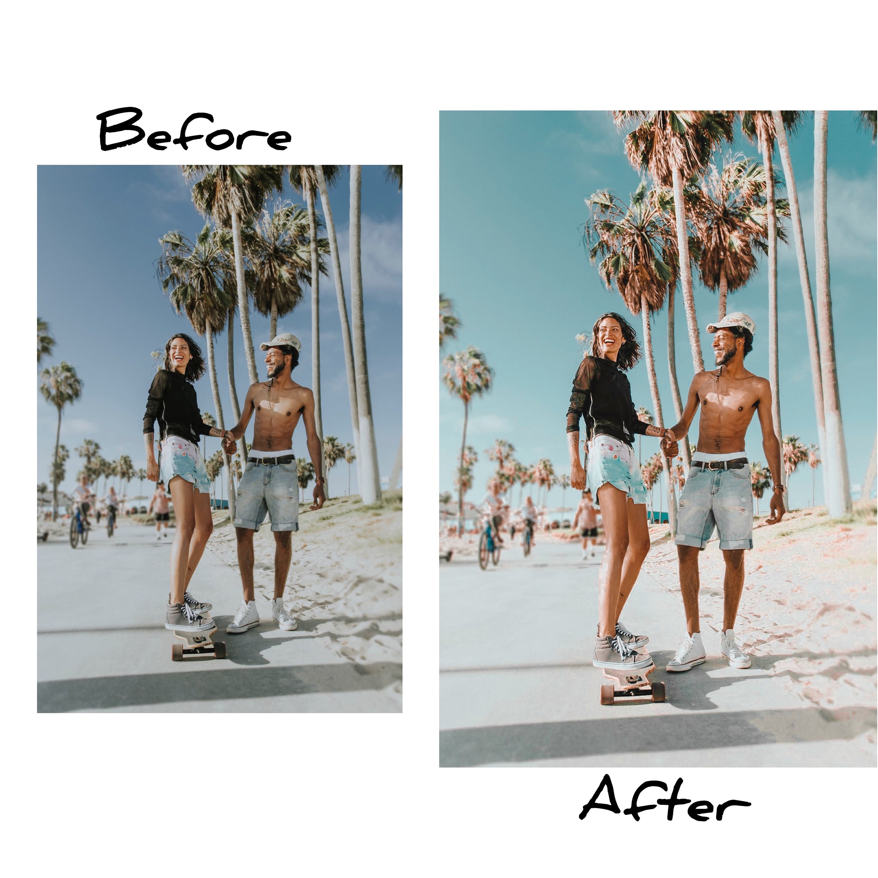 5 Mobile Lightroom Presets Photo presets Blogger presets | Etsy