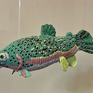 Trout Crochet Pattern - Etsy