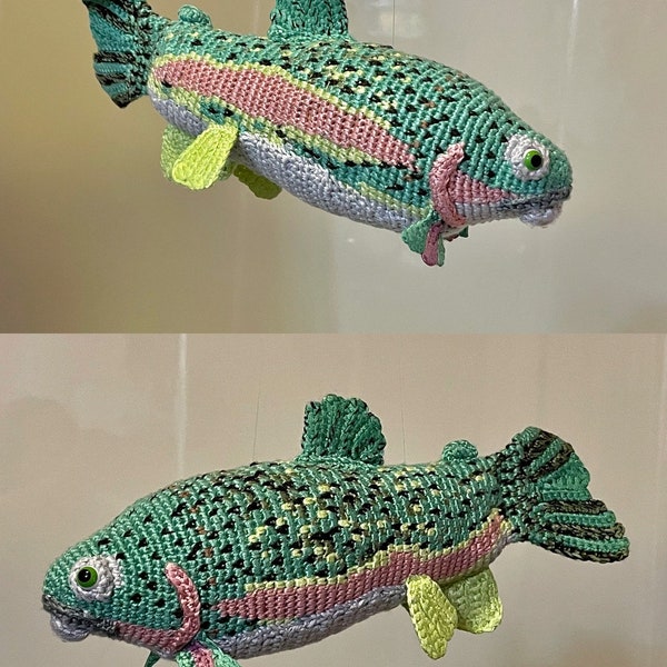 Crochet Fish Pattern - Etsy