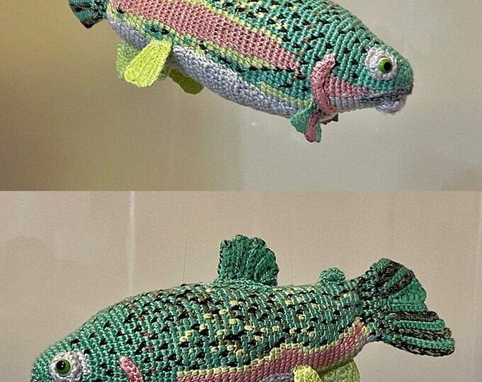 Trout Crochet Pattern - Etsy