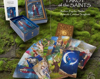 Mystical Tarot of the Saints Tarot Deck, Saints Inspired Tarot Cards ...