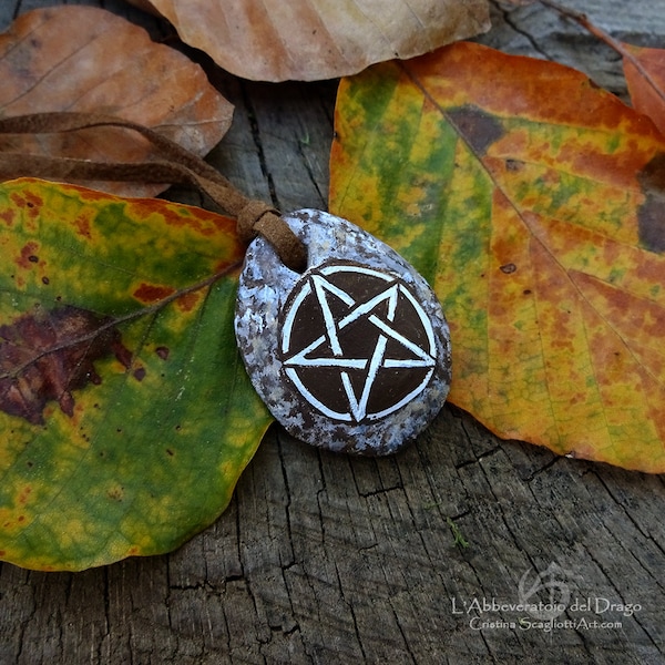 Pentacle Necklace - Etsy