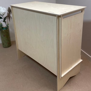 Portable Counter Display Check-out Station Collapsible Portable Vendor ...