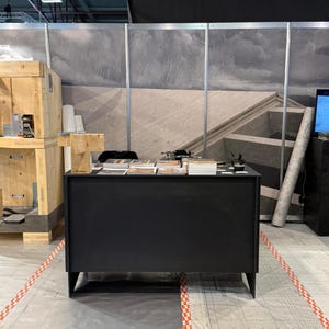 Portable Checkout Counter – With Sliding Doors, Collapsible Design, and ...