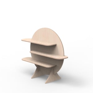 Portable Collapsible Display Stand | Shop & Market Shelves | Easy Setup ...