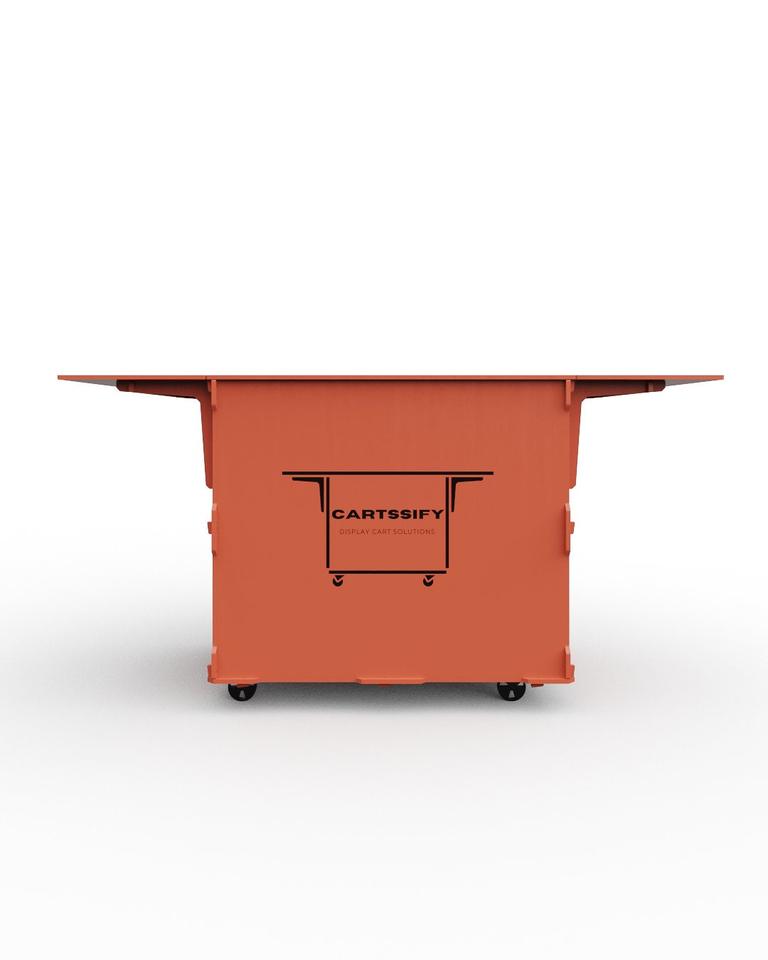 Display Cart Custom Painted With Osmo Colours and Oak Veneer Worktop - Etsy