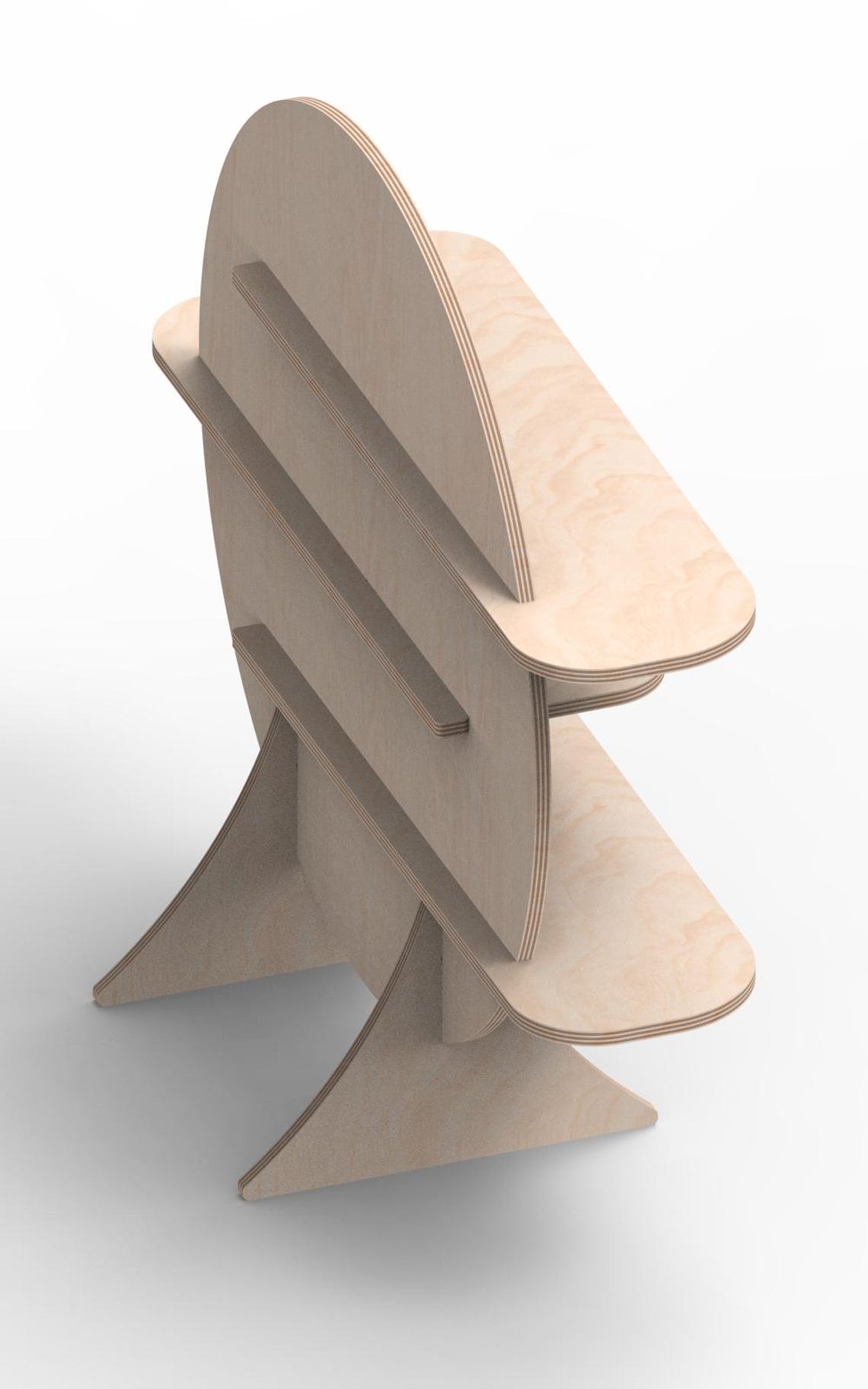 Portable Collapsible Display Stand | Shop & Market Shelves | Easy Setup ...